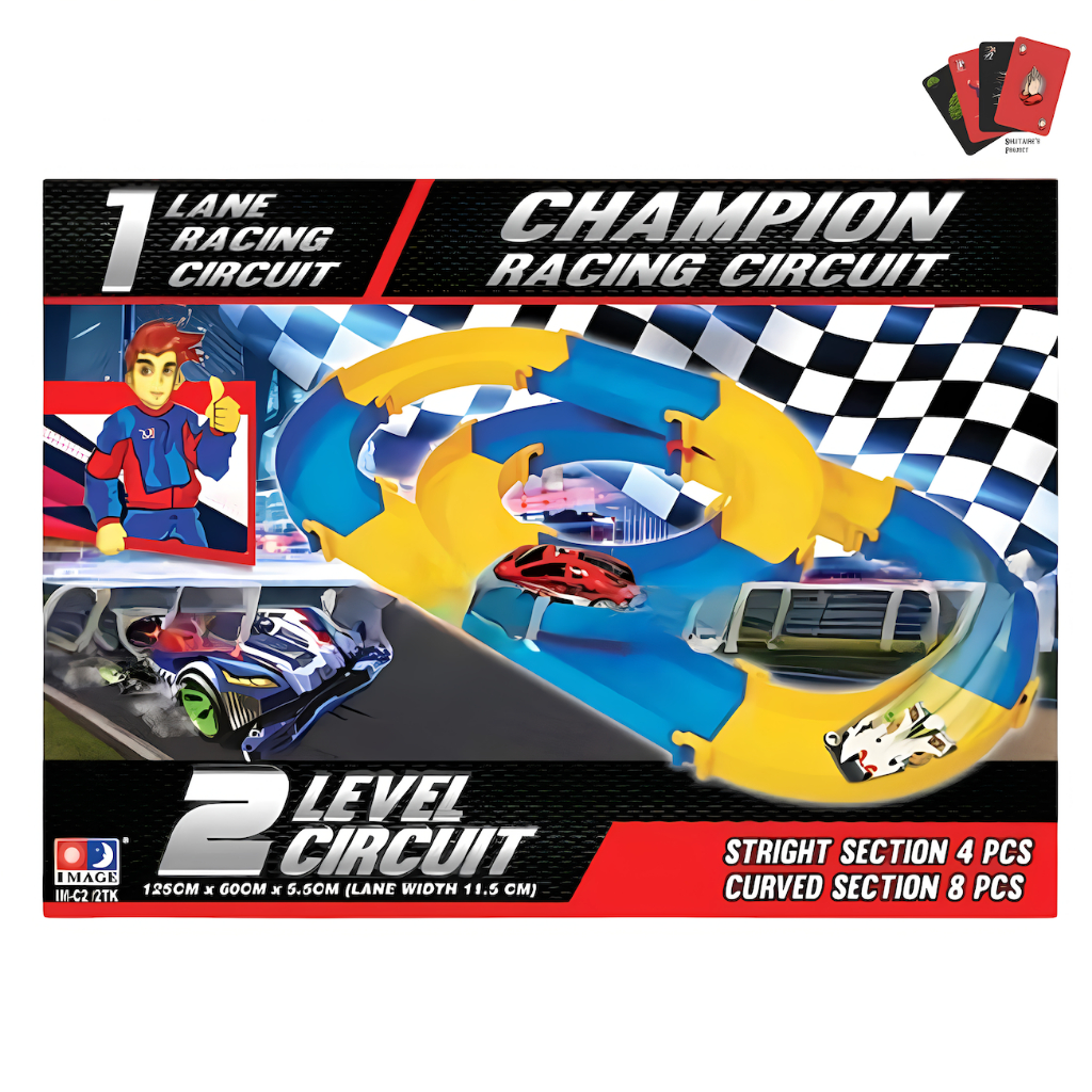 Jual (IMAGE) Track Sirkuit Tamiya Racing Mini 4WD 1 Jalur 2 Lantai ...