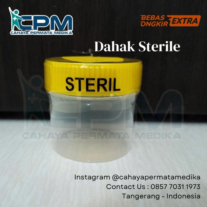 Jual Pot Dahak/Sputum Inject Steril Urine/Dahak | Shopee Indonesia