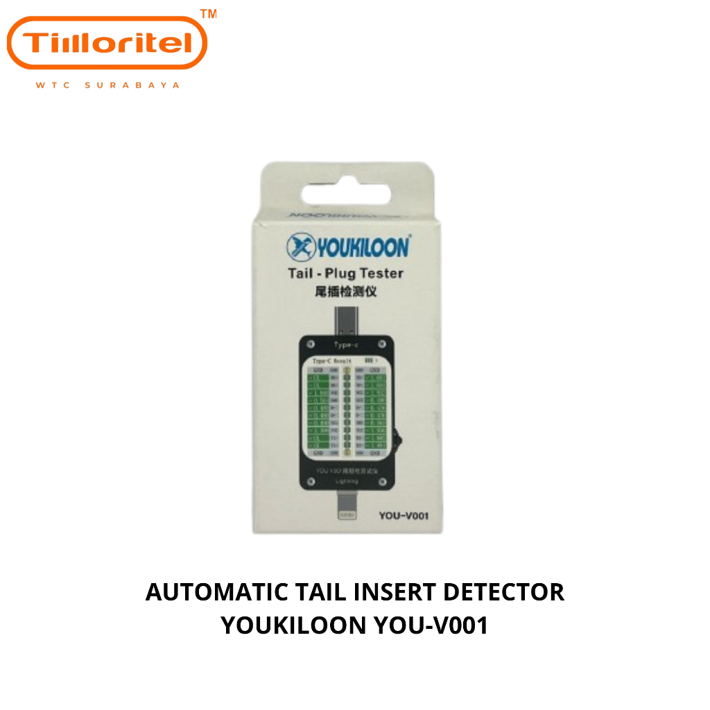Jual AUTOMATIC TAIL INSERT DETECTOR YOUKILOON YOU-V001(alat service hp ...
