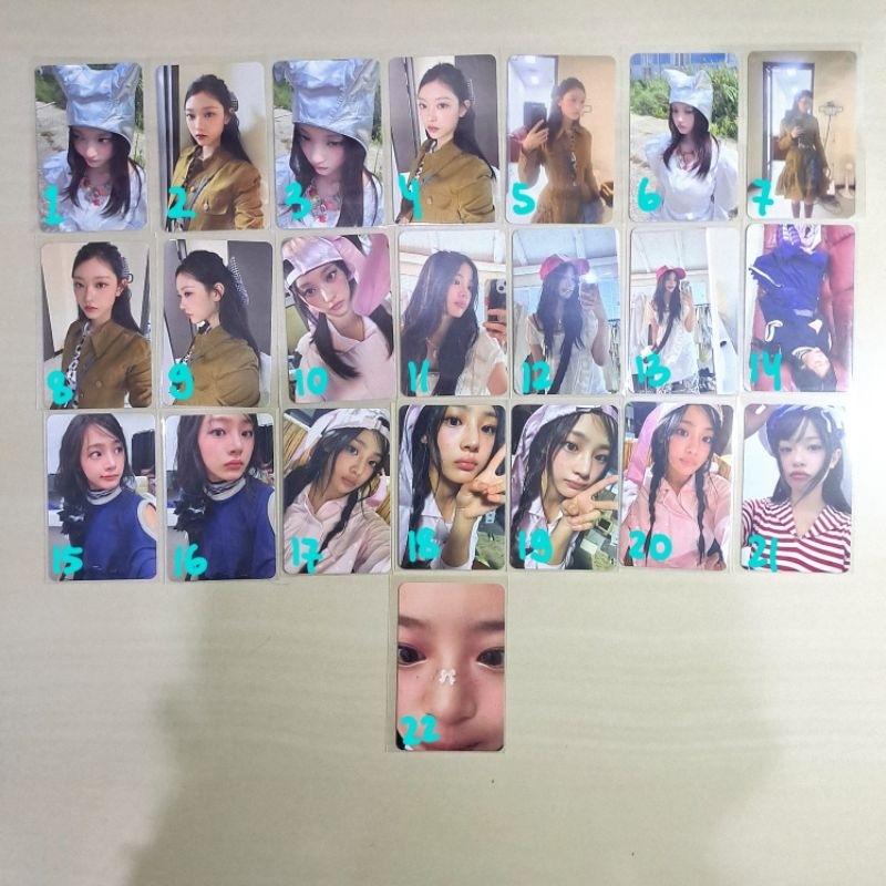 Jual photocard official NEWJEANS Hanni haerin minji danielle hyein season's greeting 2025 (ready ...
