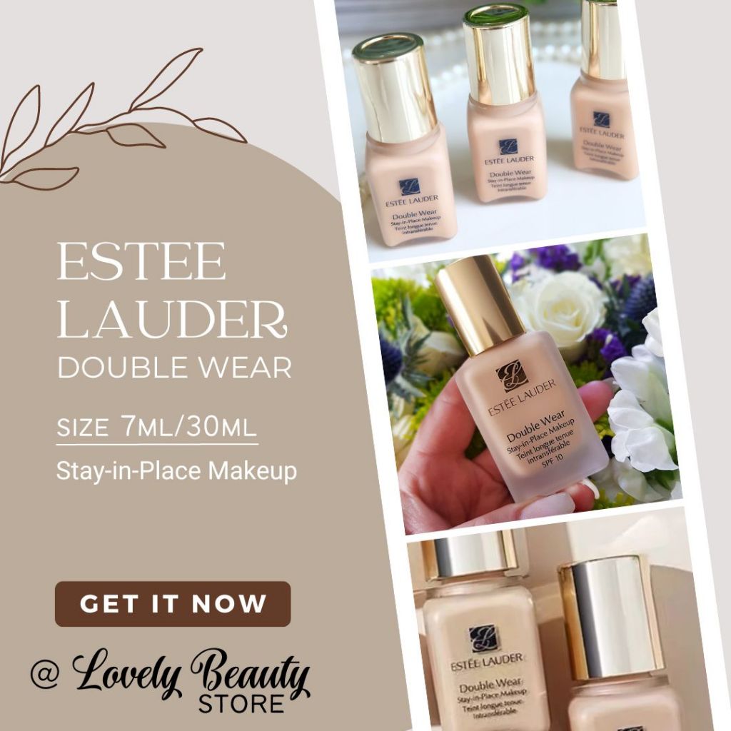 Jual Estee Lauder Double Wear Foundation 7ml | Shopee Indonesia
