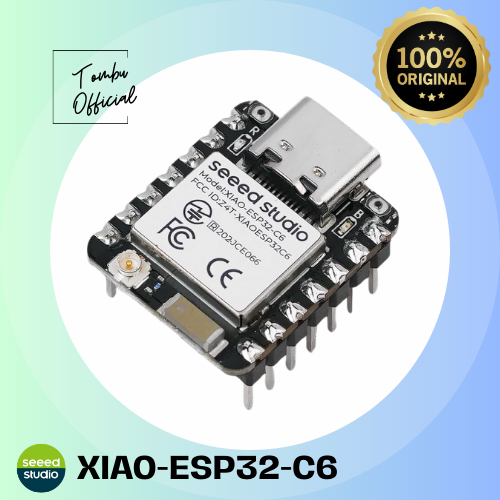 Jual Seeed Studio XIAO ESP32C6 (Pre-Soldered) | Shopee Indonesia