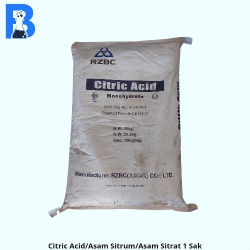 Jual Citric Acid/ Asam Sitrum/ Asam Sitrat 1 Sak | Shopee Indonesia