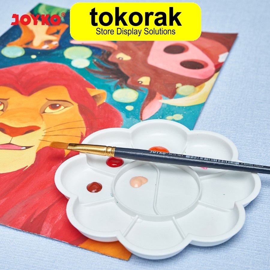 Jual JOYKO PALETTE PALET LUKIS PLT-115 WADAH CAT LUKIS PIRING TEMPAT ...
