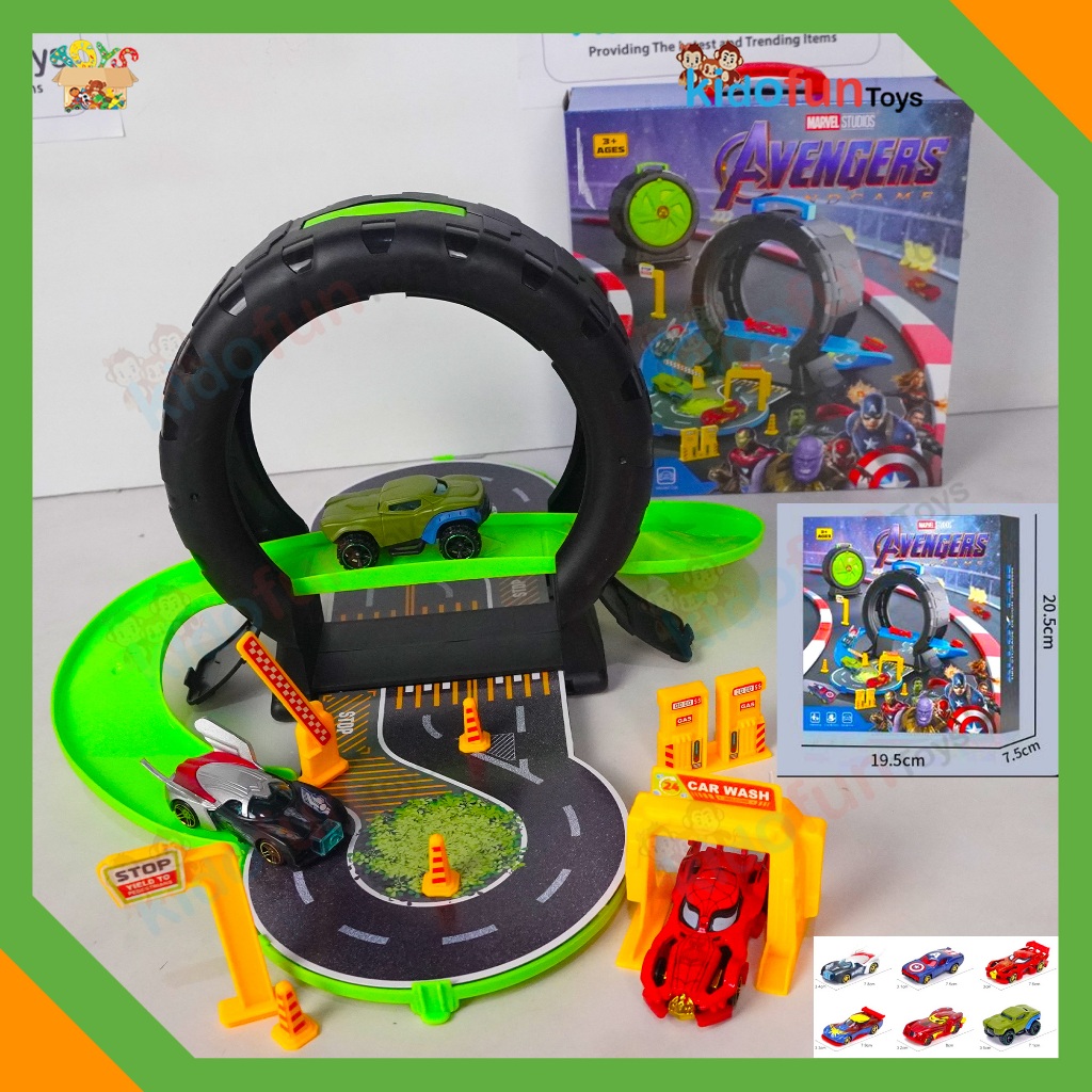 Jual Mainan Tas Koper Diecast Metal Track Slide 1 Jalur Mobil Hotwheels ...