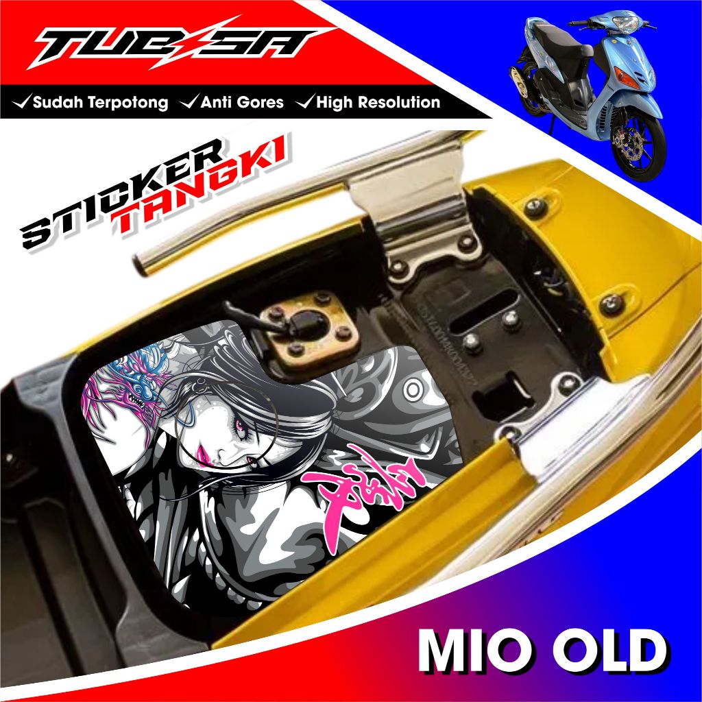 Jual (COD)STIKER TANGKI BENSI MIO SPORTY/LAMA PREMIUM STICKER TANGKI ...