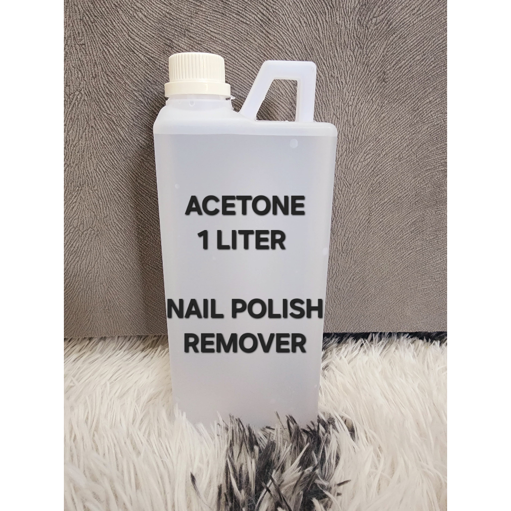 Jual ACETONE 1LITER (Pembersih cat kuku/ Nail polis remover) | Shopee Indonesia