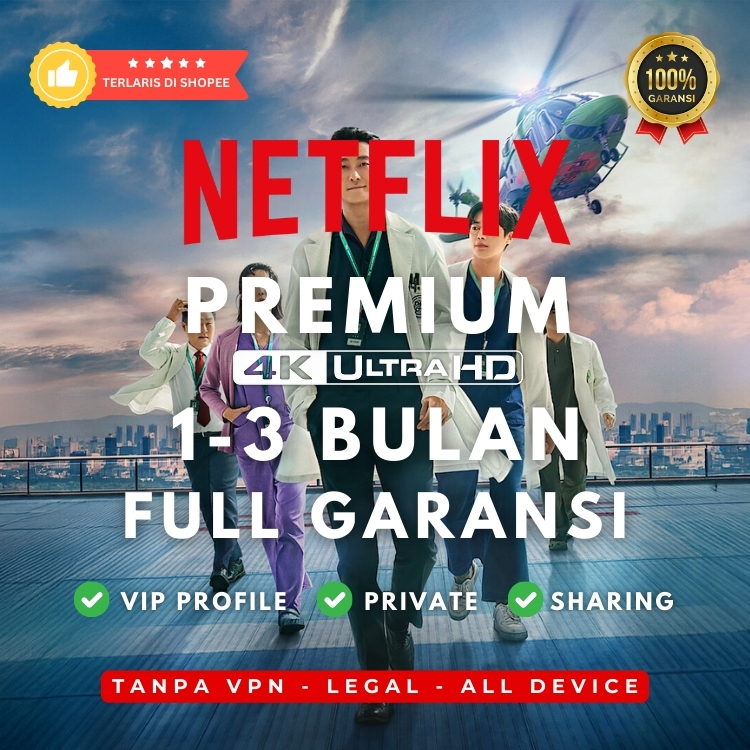Jual NETFLIK SATU SAMPAI TIGA BULAN RESMI PREMIUM LEGAL FULL GARANSI 100% #13 | Shopee Indonesia