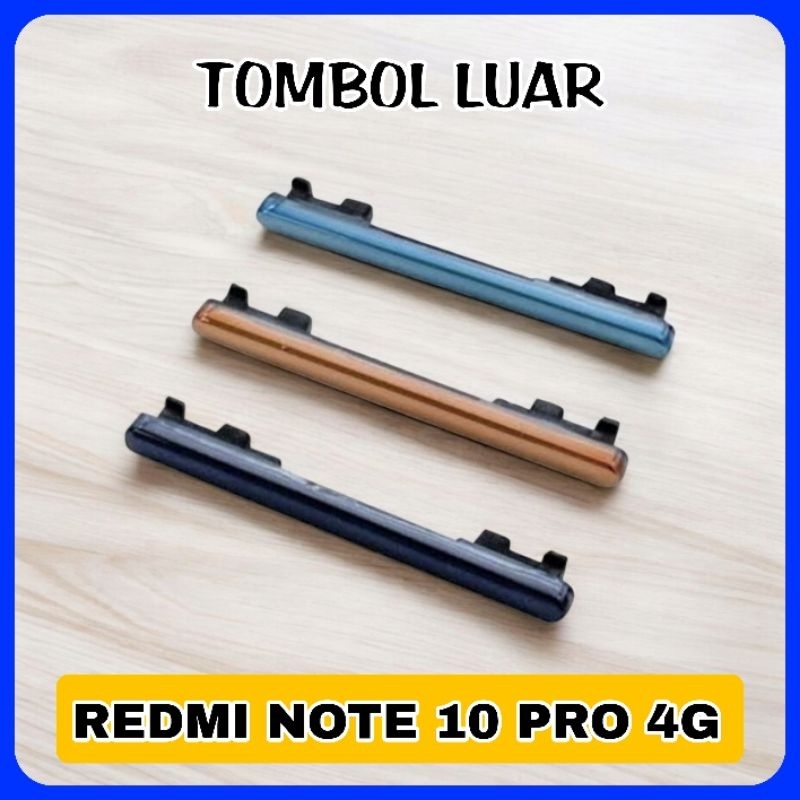 Jual keypad tombol luar volume xiaomi redmi note 10 pro 4G | Shopee ...