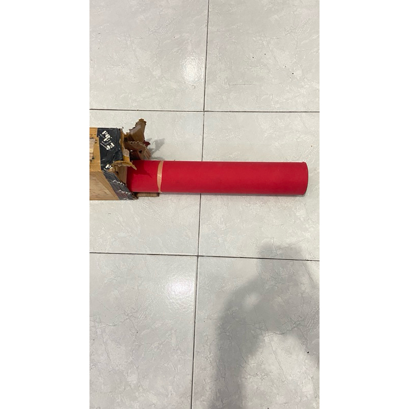 Jual Background Paper Merah 9m x 2.7m (Sudah ada pipa aluminium di ...