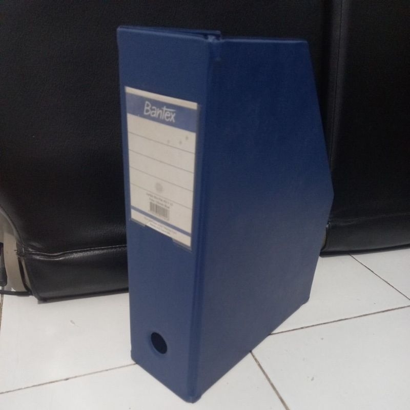 Jual Box file Bantex Jumbo Ukuran Folio / F4 (4011) Biru baca Deskripsi ...