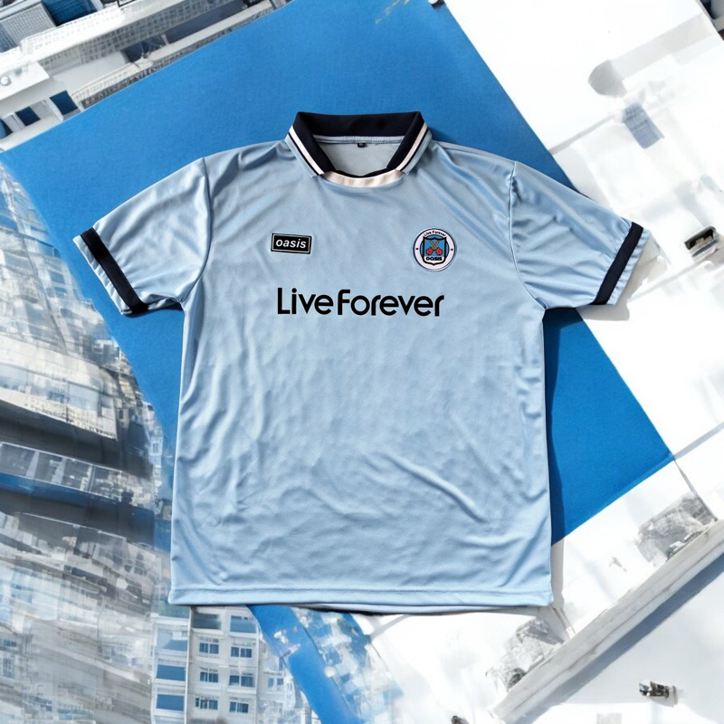 Jual Jersey band Oasis LIve Forever /Blockcore / Skena / Casual ...