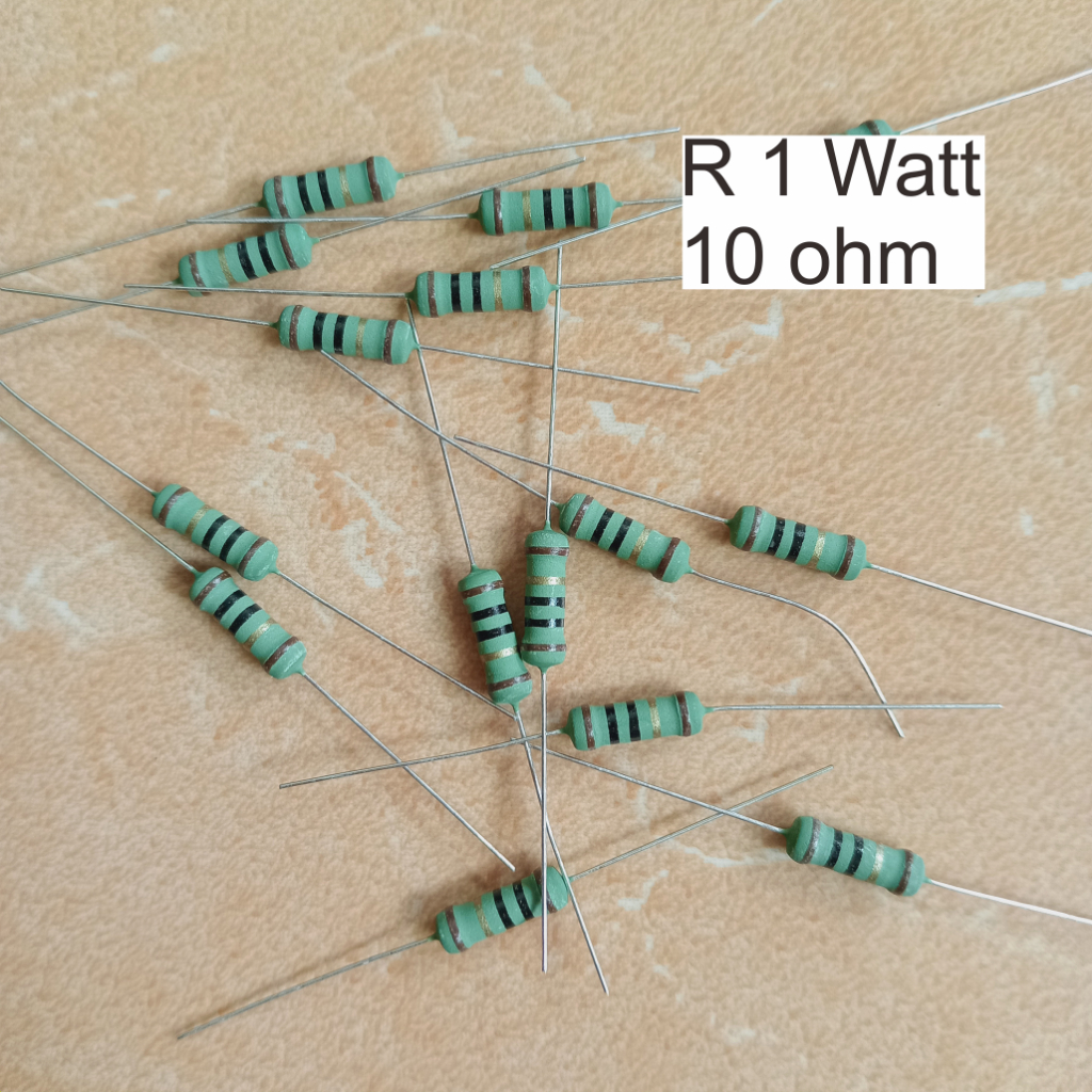 Jual Resistor 1 Watt 10 Ohm | Shopee Indonesia