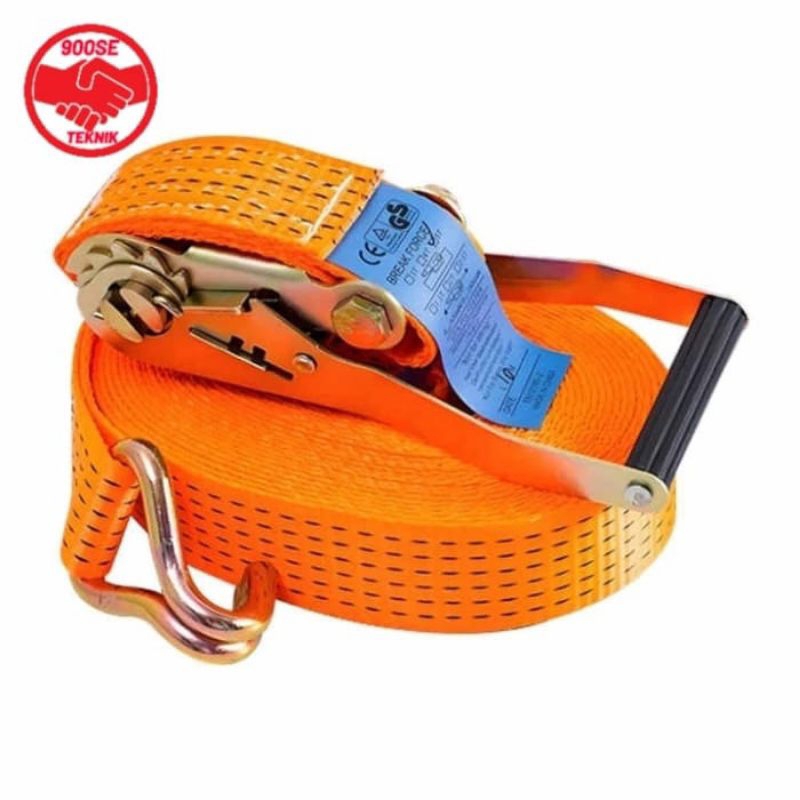Jual Ratchet Tie Down 500KG x 5M | Cargo Lashing Belt | Tali Pengikat ...