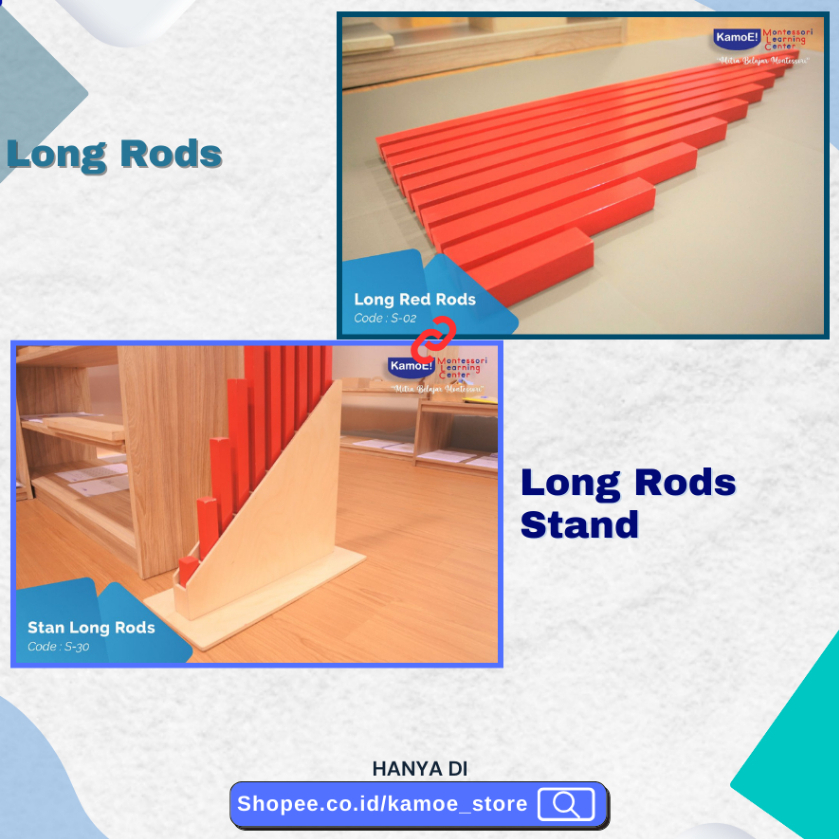 Jual PAKET PAIRING Red Rods + Stand | Shopee Indonesia