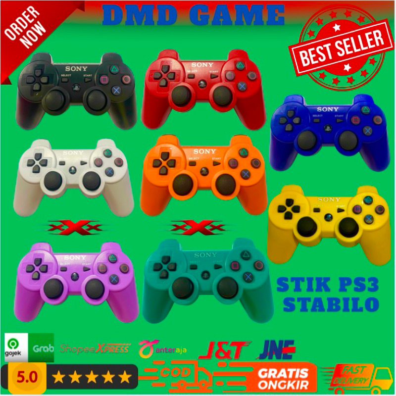 Jual STIK PS 3 / PS 3 WIRELES ORIGINAL (BONUS KABEL USB) | Shopee Indonesia