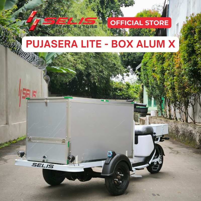Jual SELIS - Pujasera Lite Alum X ( Gerobak Sepeda Listrik / Gerobak ...