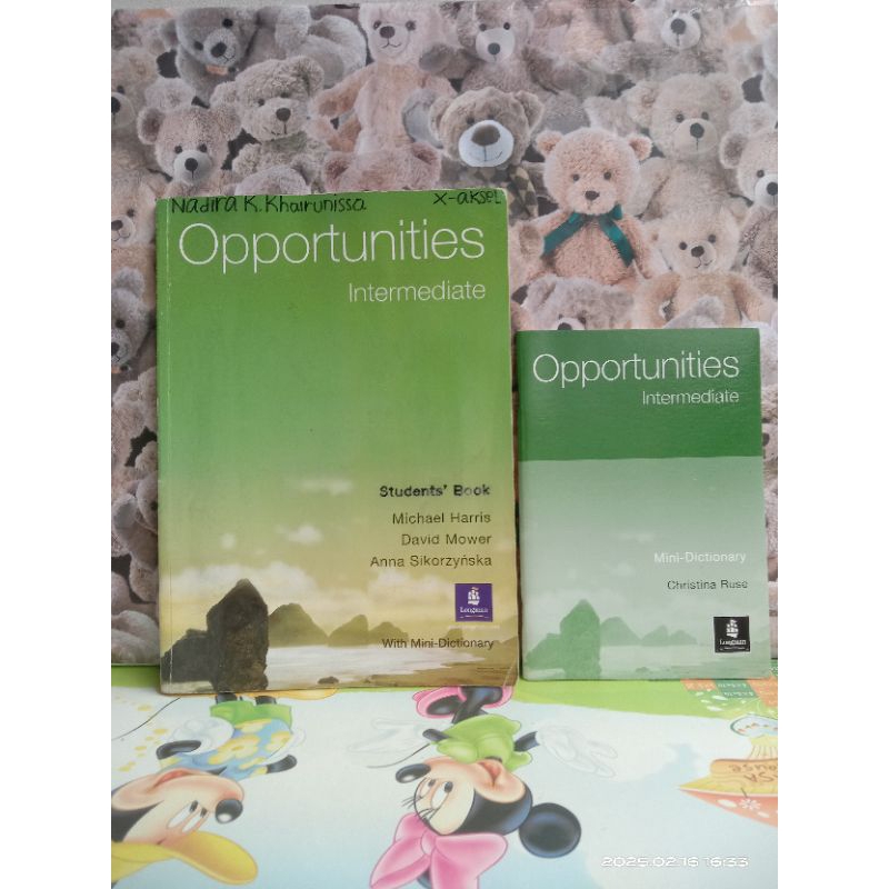 Jual OPPORTUNITIES INTERMEDIATE Students Book | Shopee Indonesia