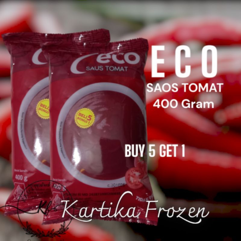 Jual ECO SAOS TOMAT 1KG & 400 GR | Shopee Indonesia