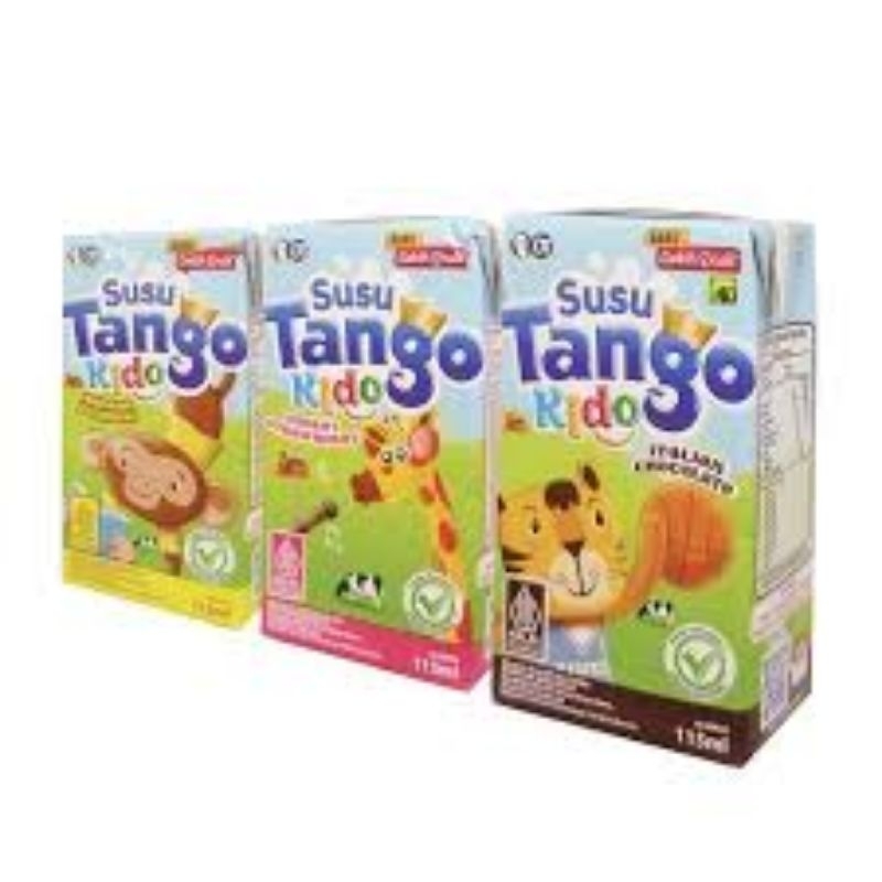 Jual SUSU UHT TANGO COKELAT | STRAWBERY | BANANA | HONEY | FULL CREAM ...