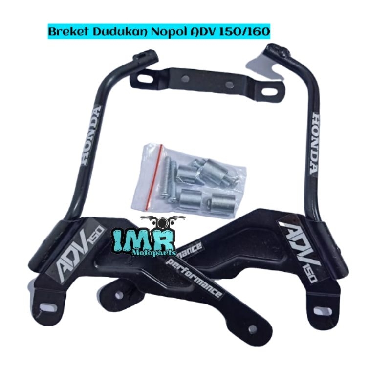 Jual Breket Dudukan Plat Nomor depan ADV 150/160, Finishing Powder ...