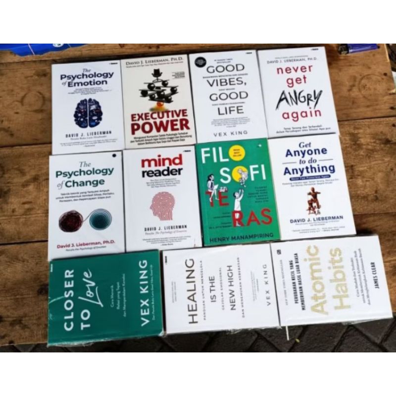 Jual BUKU GOOD VIBES PSYCHOLOGY CHANGE EMOTION MONEY MIND READER GET ANYONE NEVER GET ANGRY ...