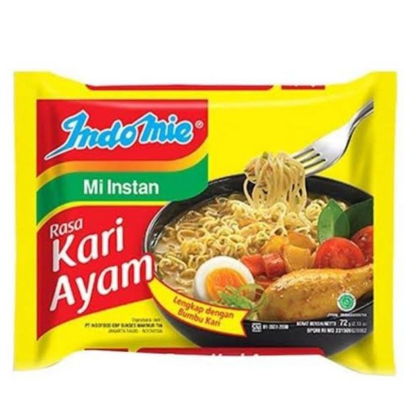 Jual MIE INSTAN INDOMIE KARE | Shopee Indonesia