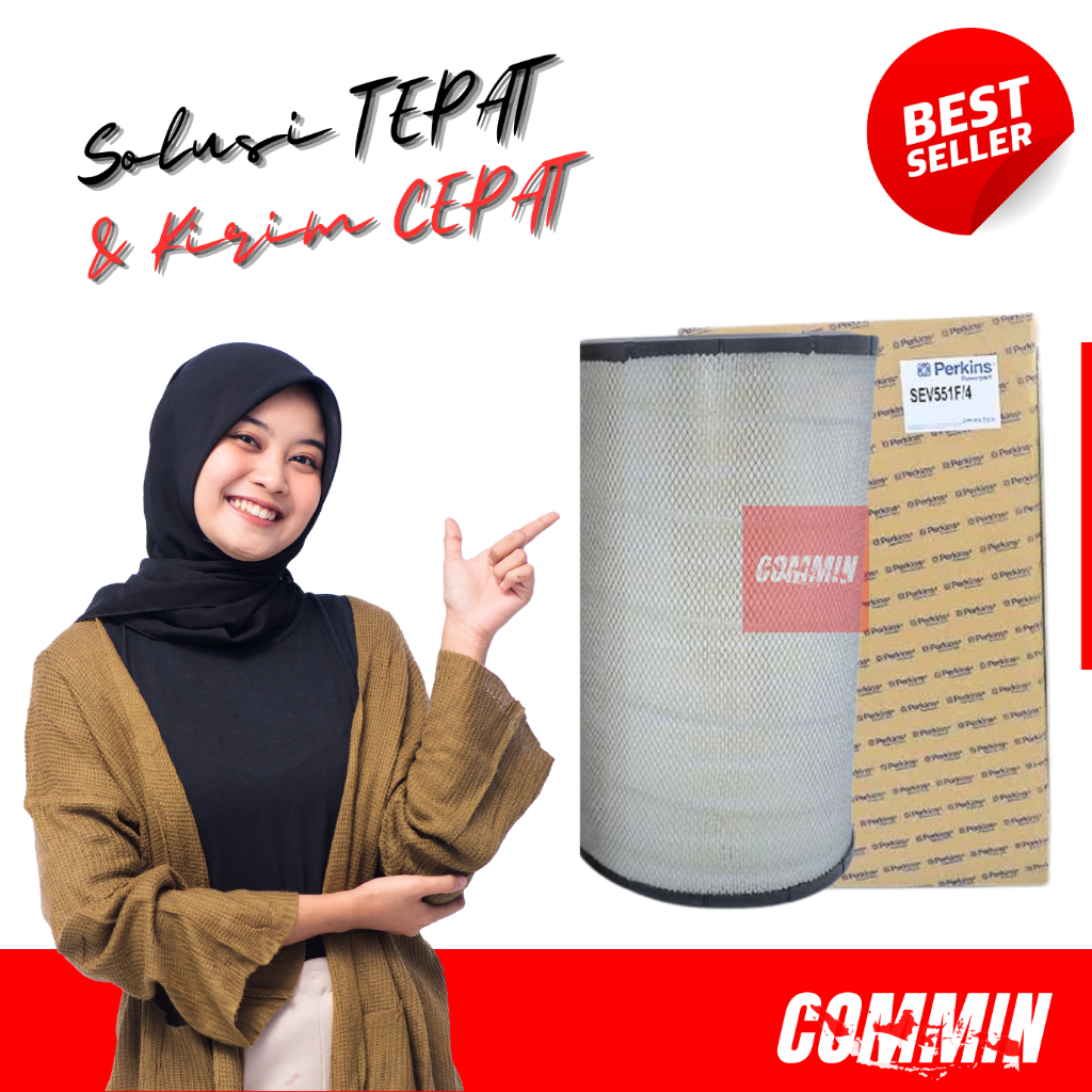 Jual SEV551F/4 AIR FILTER UDARA PERKINS SEV551F4 CH11038 | Shopee Indonesia