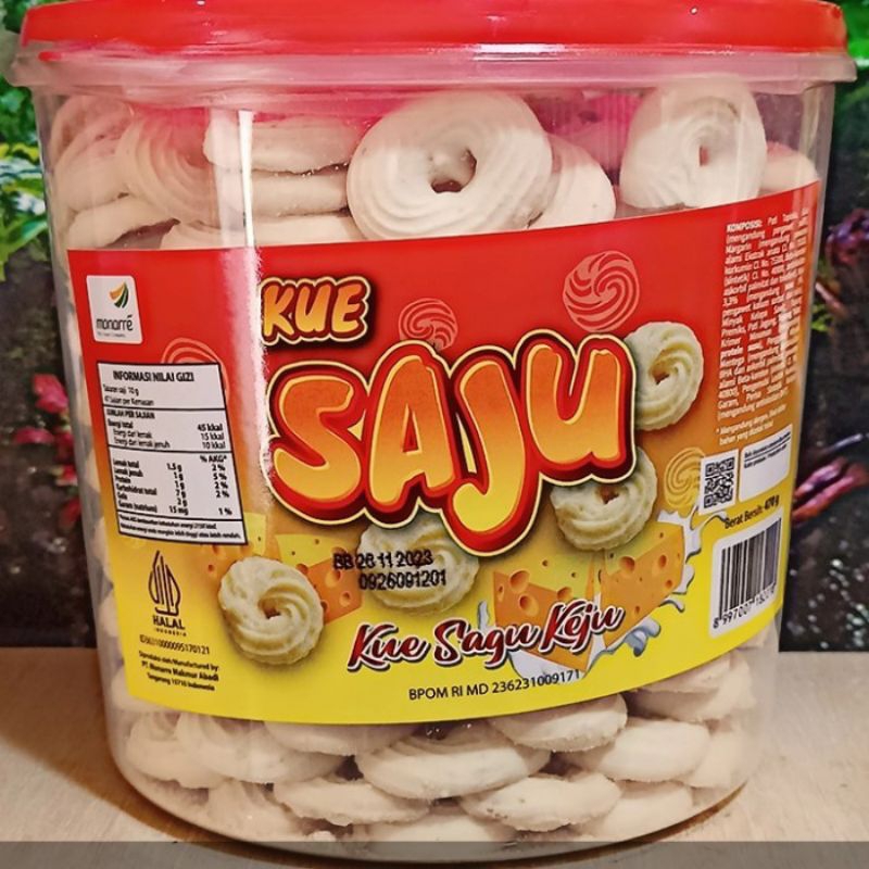 Jual kue kering sagu keju 1 toples | Shopee Indonesia