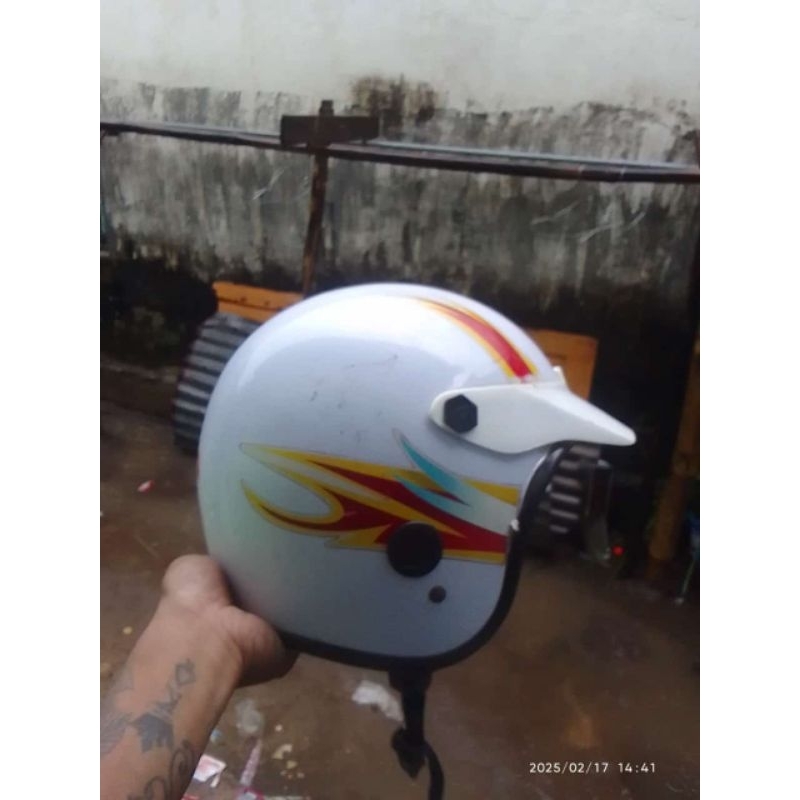 Jual helm yamaha lidah api | Shopee Indonesia