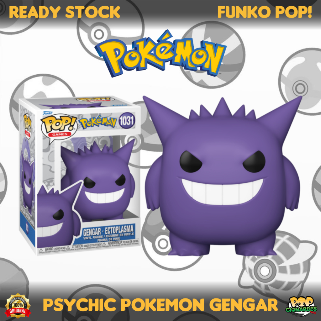 Jual Funko POP! Games - Pokemon - Gengar #1031 | Shopee Indonesia