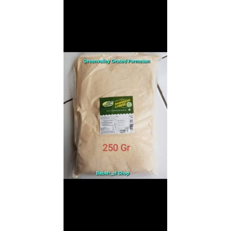 Jual green valley parmesan cheese 250g/ keju parmesan | Shopee Indonesia