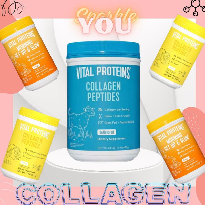 Jual [100% ORI USA] Vital Proteins Collagen Peptides Beauty Edition ...