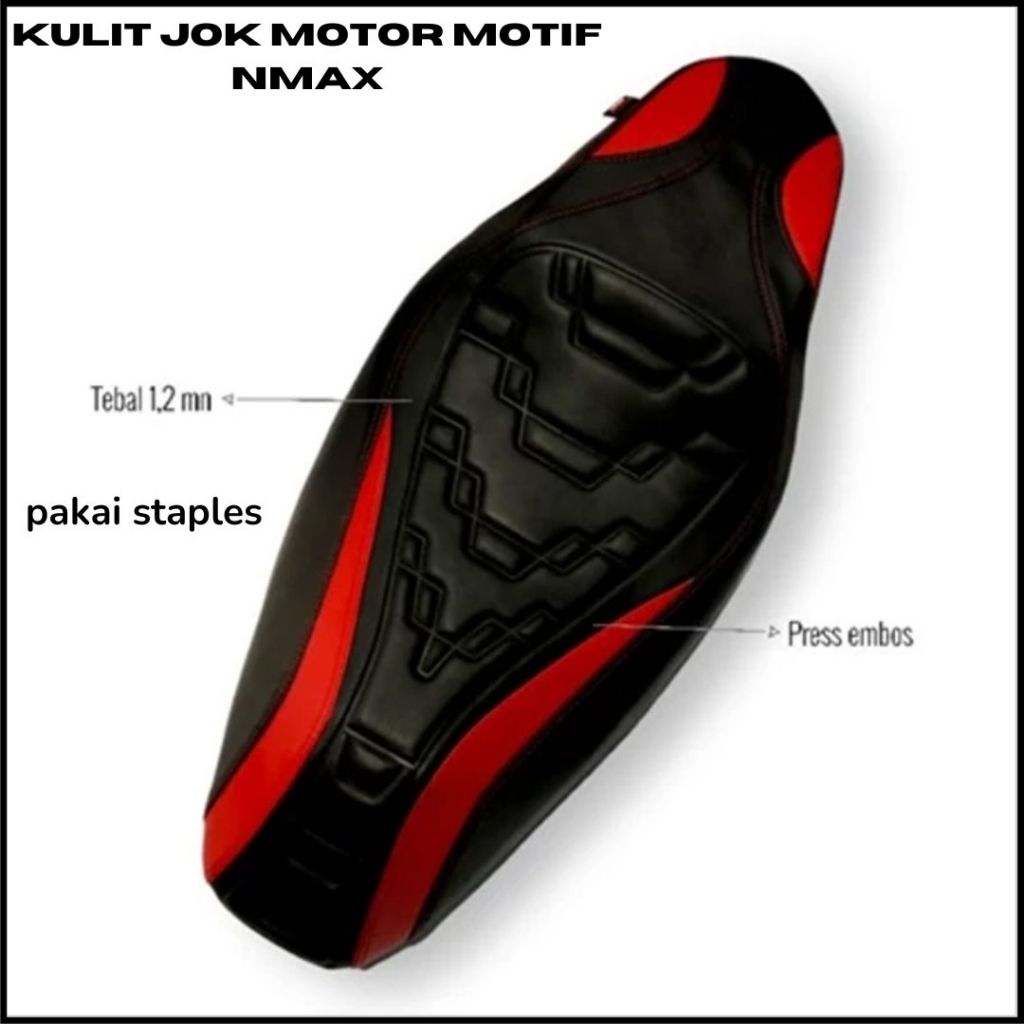 Jual kulit jok motor model piramid nmax,(pemasagan ke tukang jok ...