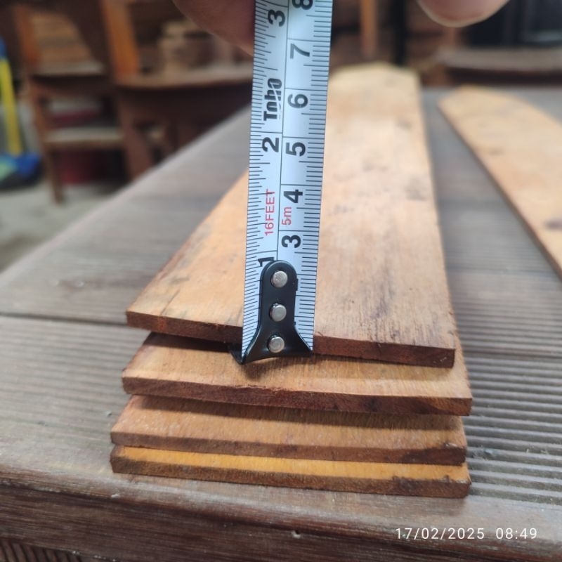 Jual GENTENG ATAP SIRAP KAYU ULIN LANCIP KUAT BERKUALITAS 5 mm x 80 mm ...