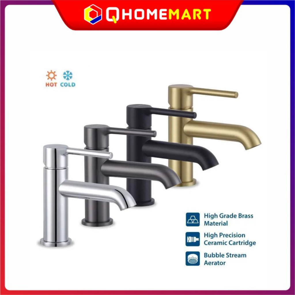 Jual Keran Wastafel kran Cuci Tangan Panas Dingin Faucet Mixer BREZIO FCBZ 2131 Oriana series ...