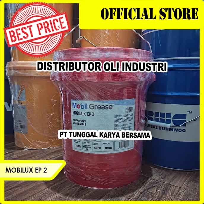 Jual MOBILUX EP 2 ( LITHIUM GREASE - 16 KG ) | Shopee Indonesia