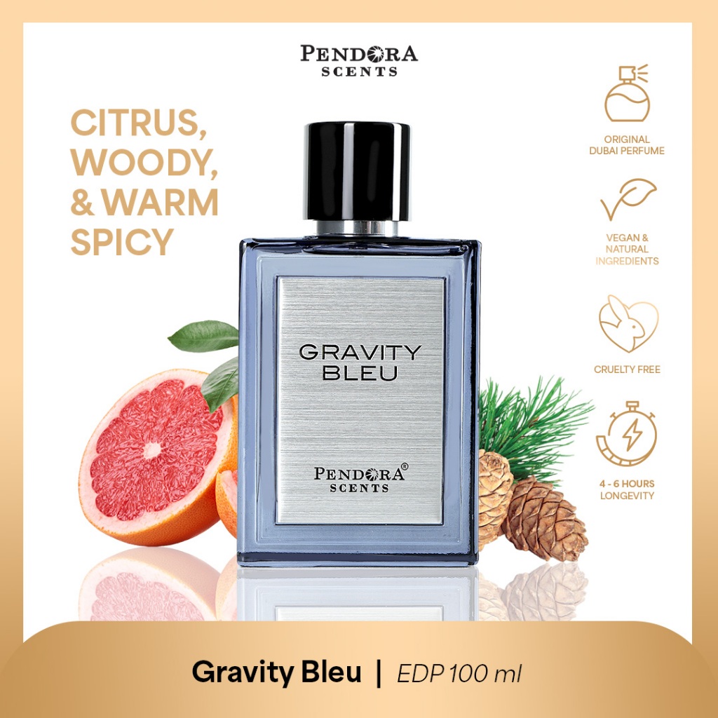 Jual PENDORA SCENTS Gravity Bleu Perfume For Men EDP 100ML | Parfum ...