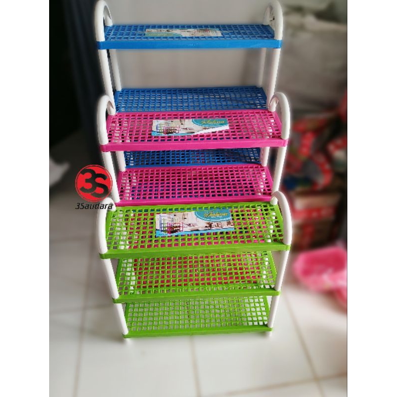 Jual RAK SEPATU SUSUN 3 4 5 / RAK SENDAL SALINA SUSUN BONGKAR PASANG ...