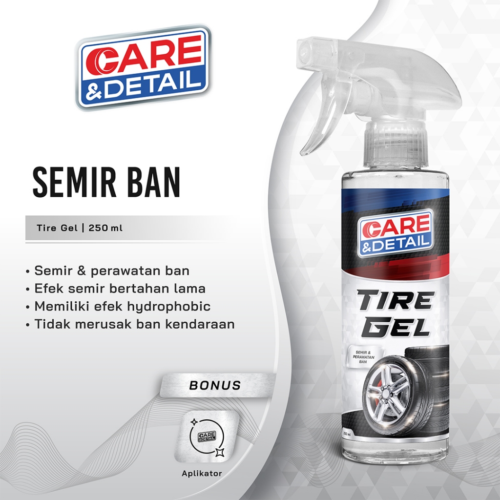 Jual Care & Detail Tire Gel | Semir Ban Gel Penghitam Pengkilap Ban ...
