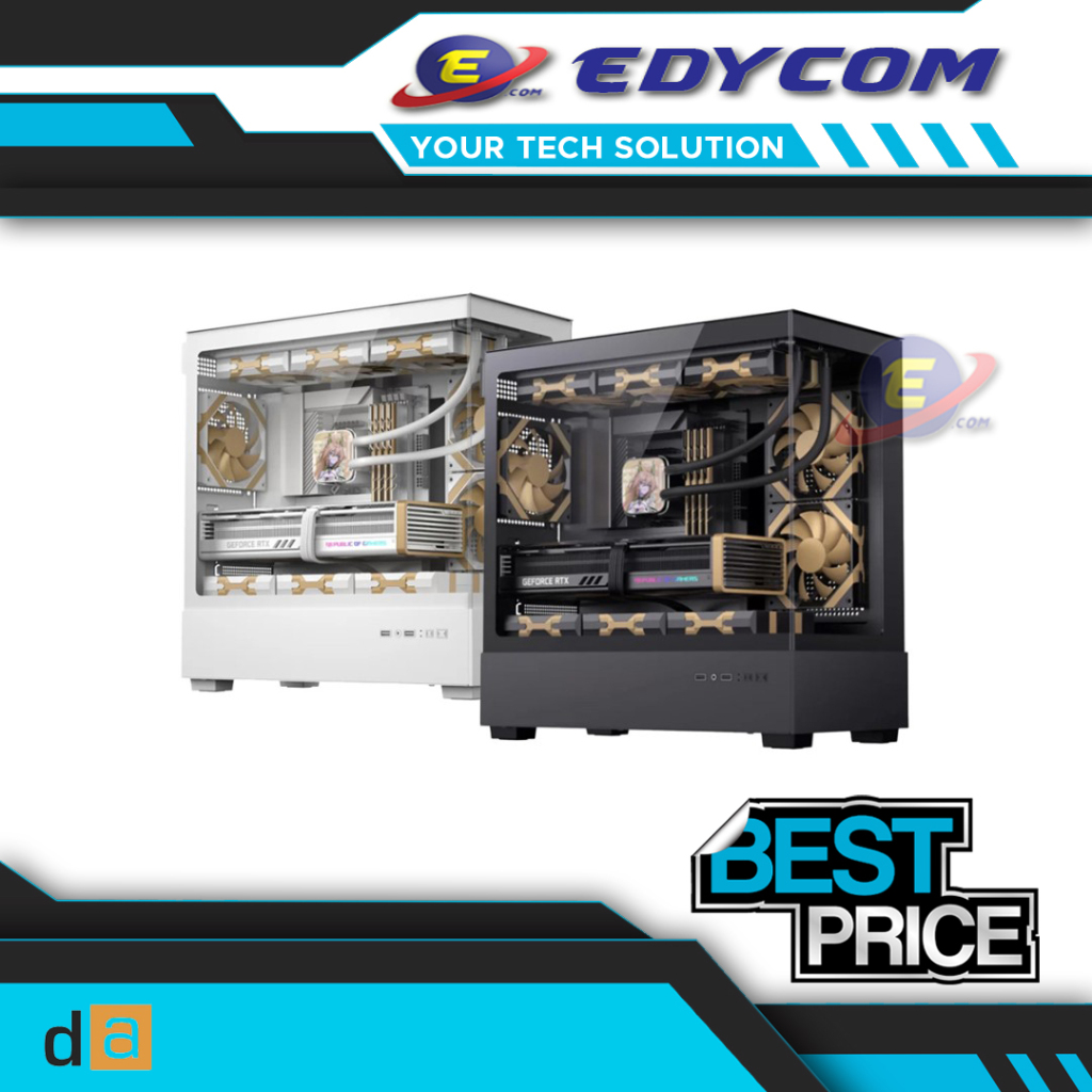 Jual CASE DIGITAL ALLIANCE DA N30X2 - mATX Tempered Glass | Shopee ...