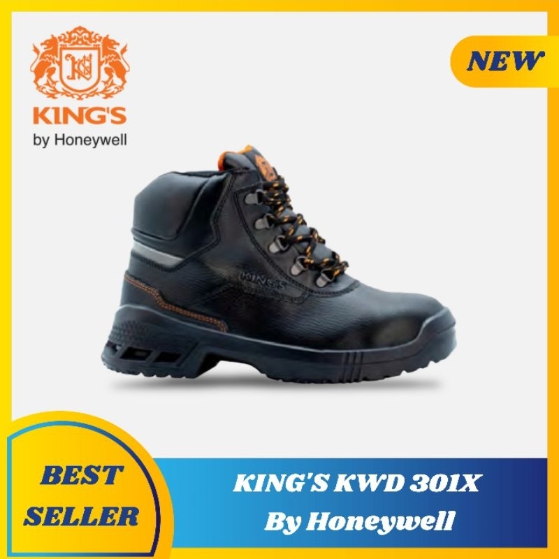 Jual Sepatu Safety KING'S KWD 301X By Honeywell Original /Sepatu safety ...