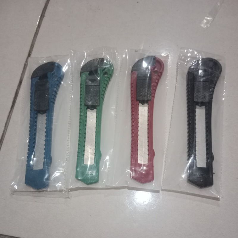 Jual CUTTER MINI CUTTER BESAR CUTTER TAJAM STAINLESS STEEL TINGGAL ...