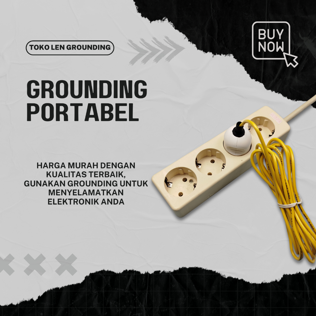 Jual Alat Grounding Portabel berfunsi agar arus berlebih keluar dengan ...