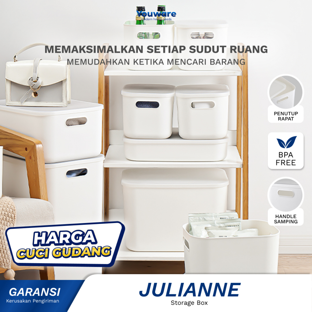 Jual Youware - Julianne Storage Box / Organizer / Kotak Penyimpanan ...