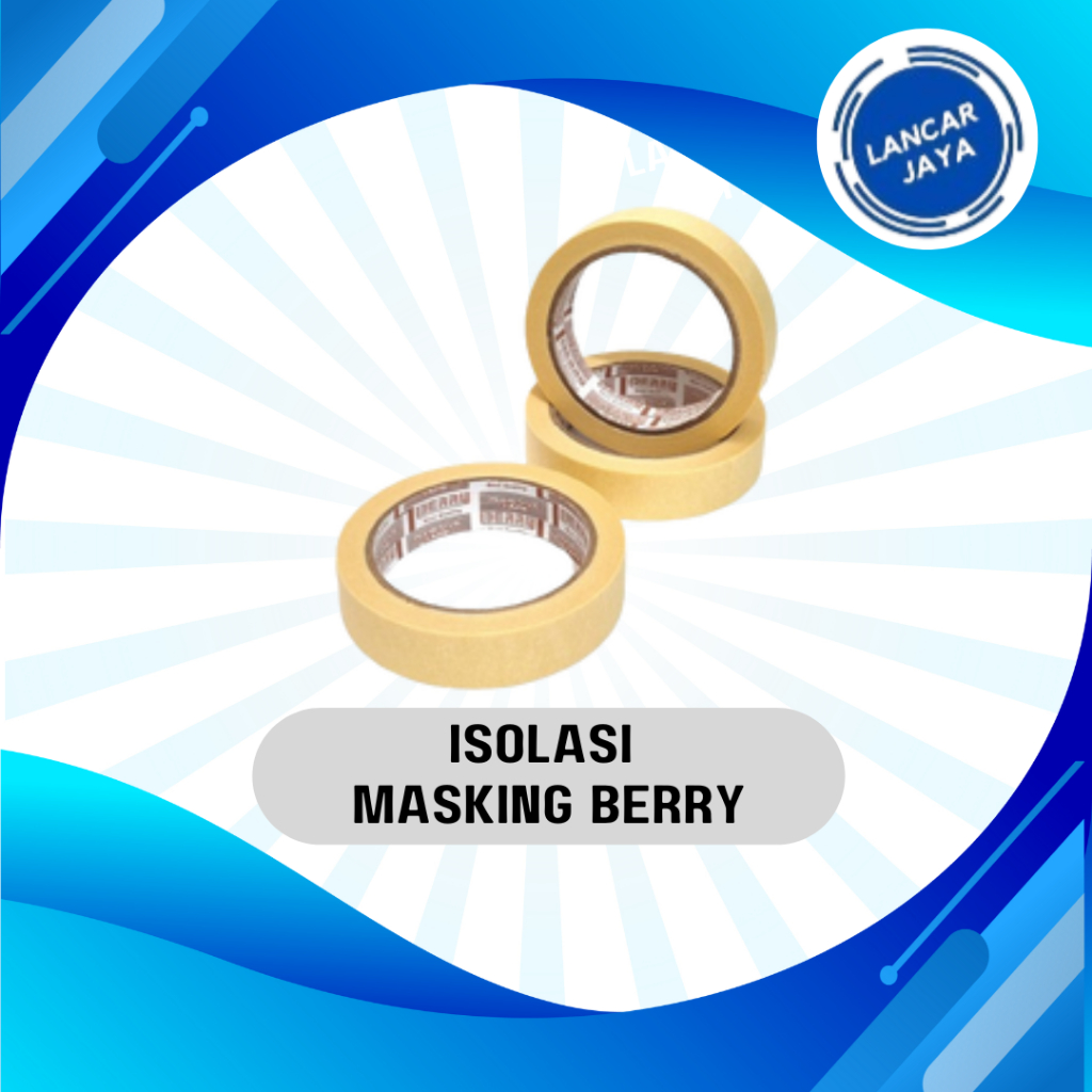 Jual Isolasi Masking Berry | Shopee Indonesia