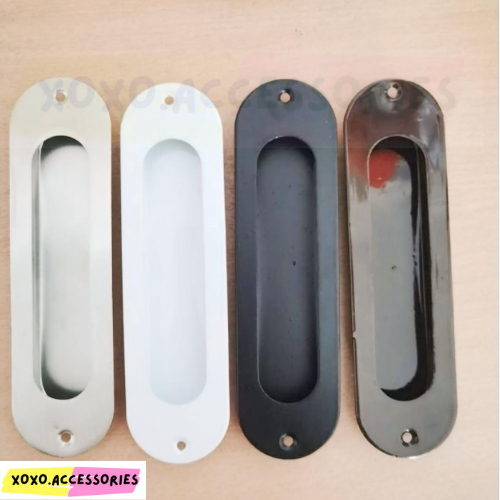 Jual Handle Tanam sliding door Oval 4x12 | Shopee Indonesia