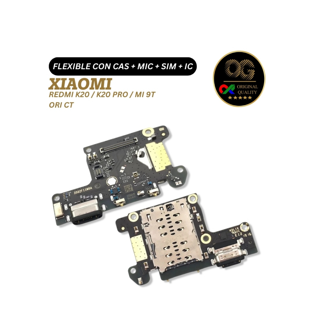 Jual FLEXIBLE XIAOMI REDMI K20 / K20 PRO / MI 9T CON CAS + MIC + SIM + IC ORI CT | Shopee Indonesia