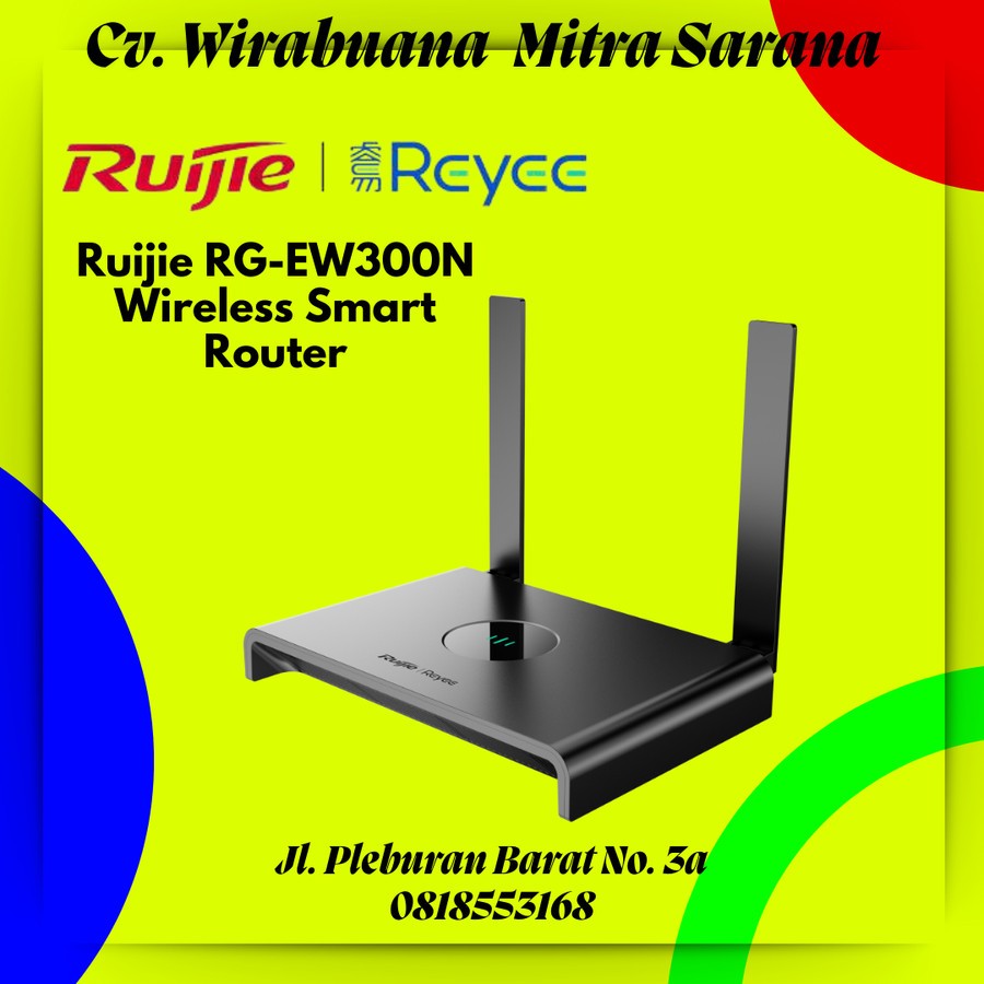 Jual Ruijie RG-EW300N 300Mbps Wireless Smart Router | Shopee Indonesia