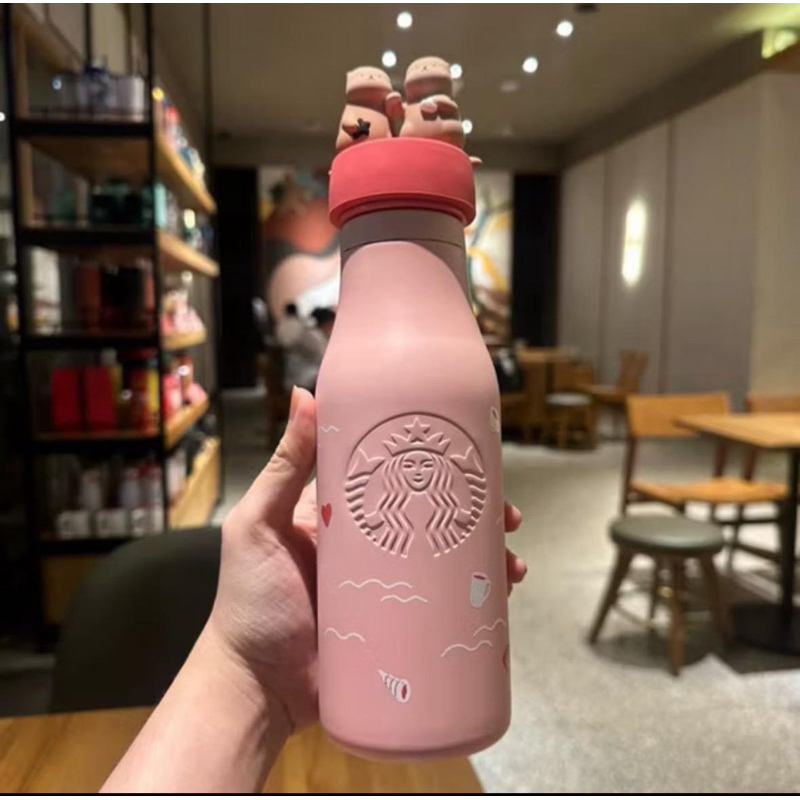 Jual NEW Tumbler Starbucks Capybara Valentine 2025 Stainless Steel ...
